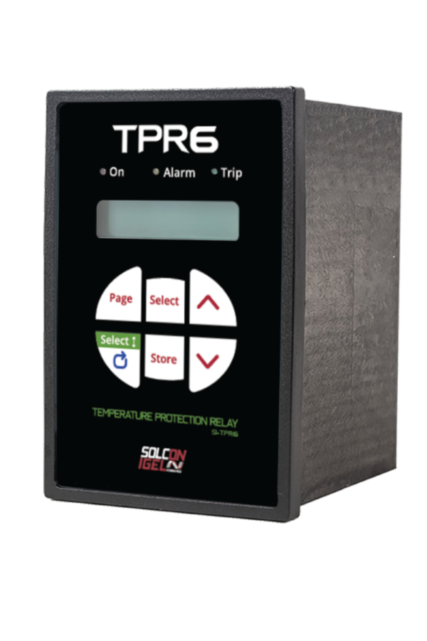 TPR-6 Temperature Protection Relay - Solcon Solutions of North America
